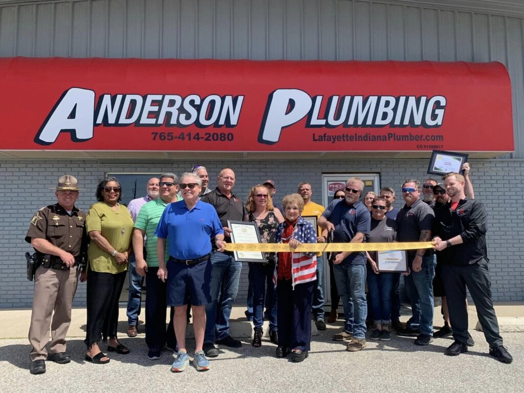 10-YEAR ANNIVERSARY: ANDERSON PLUMBING - Greater Lafayette Commerce